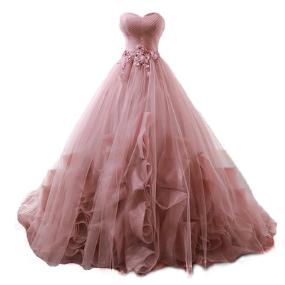 Heavy Ruffles Light Pink Homecoming Dresses With Bright Sparkle Pleats