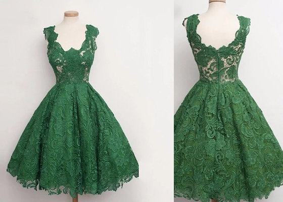 Short Girl Beaded Prom Evening Gowns For Homecoming Party Customized Size
