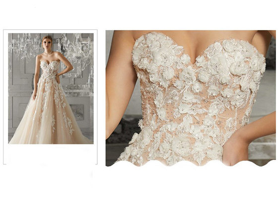 Fashion Sexy Ladies Wedding Dresses Enhanced Style Version Immortal Little Trailing