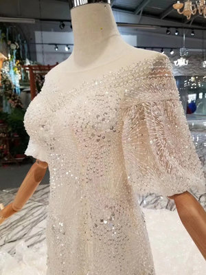 2018 Sexy Fishtail Heavy Industry Nail Bead Leisure Wedding Dresses in European and American Style