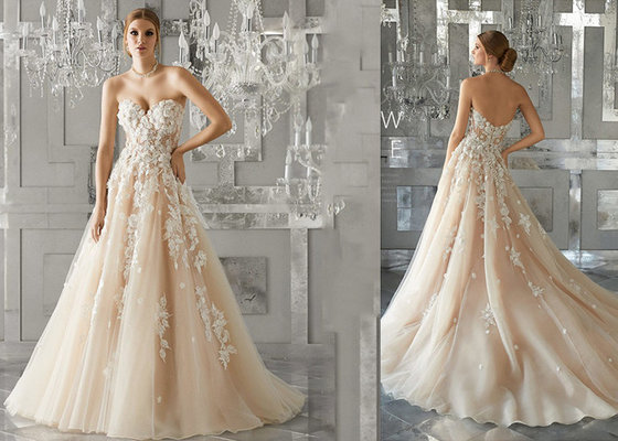 Fashion Sexy Ladies Wedding Dresses Enhanced Style Version Immortal Little Trailing