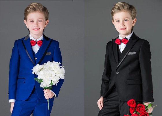 Fashionable Kids Ring Bearer Suits For Formal Prom Party Comfortable To Wear