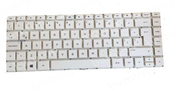 Original Plastic Latin Keyboard Layout HP 14-V With Low Stroke Key Structure