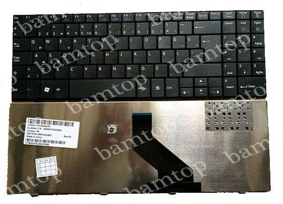 TR Language Backlit LG Laptop Keyboard Shockproof Low Power Consumption