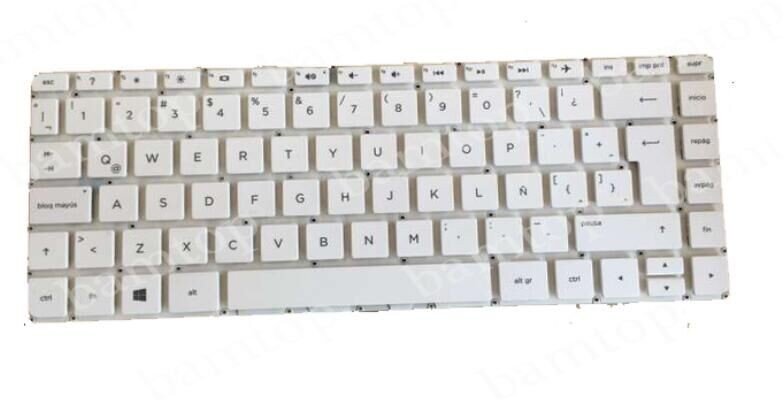 Original Plastic Latin Keyboard Layout HP 14-V With Low Stroke Key Structure