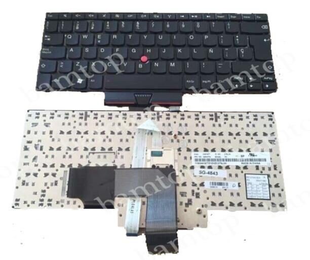 Spanish Laptop Keyboard , Laptop Type Keyboard For Lenovo Thinkpad E420