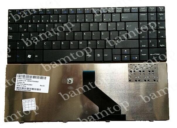 TR Language Backlit LG Laptop Keyboard Shockproof Low Power Consumption