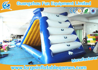 Family Inflatable Floating Water Slide Theme Parks Giant Water Park Slides