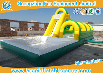 Family Game Inflatable Bouncer Slide , Kids Outdoor Inflatable Water Slides