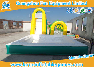 Family Game Inflatable Bouncer Slide , Kids Outdoor Inflatable Water Slides