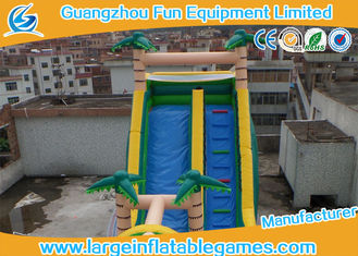 Funny Outdoor Playground Giant Backyard Inflatable Water Slide Double Tripple Stitch