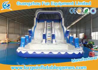Ocean Commercial Inflatable Slide / Inflatable Stair Slide With Two Slide Way