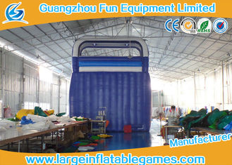 Ocean Commercial Inflatable Slide / Inflatable Stair Slide With Two Slide Way