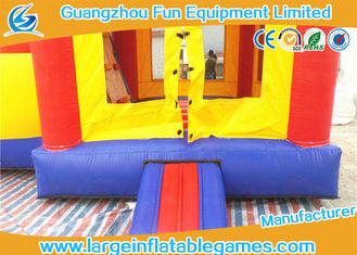 Customized Inflatable Bouncer With Slide , Kids Inflatable Jumping Castles For Rent