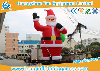 24ft Inflatable Advertising Products  / Christmas Santa Claus Inflatables