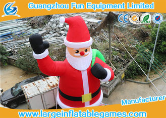 24ft Inflatable Advertising Products  / Christmas Santa Claus Inflatables
