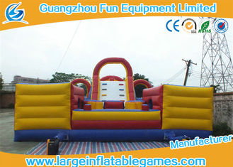 Giant Kids Interactive Inflatable Fun City / Air Blowing Inflatable Amusement Park