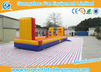 Outside Inflatable Sport Games Inflatable Tug Of War With Basketball Court