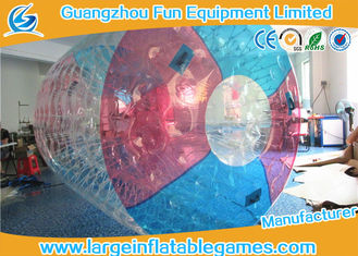 Outdoor Inflatable Water Roller With Hot Air Welded SGS RoHS Certification