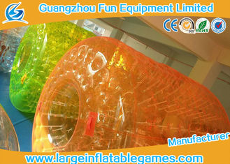 Durable Professional Amusement Water Rollers Inflatable With Digital / Silk Printing