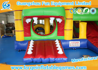 Commercial Funny Large Inflatable Games Crocodile Bouncy Castle