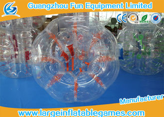 Clear 1.5M Conventional Human Bumper Bubble Ball High Temperature Welding