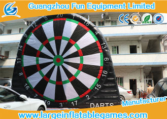 Single Side Commercial Inflatable Dart Board / Dart Games With Plato PVC Tarpaulin