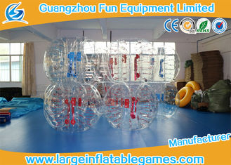 Fútbol de parachoques del fútbol de la bola inflable de la burbuja de Gaint con el material de 0.7m m TPU