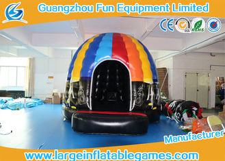 Customized Bouncy Castle Inflatable Disco Dome Slide Combo For Amusement Park