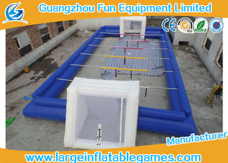0.55MM PVC Inflatable Football Pitch Inflatable Soccer Playground