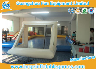 Air tighted inflatable football pitch ,  Volleyball Court With Digital Printing