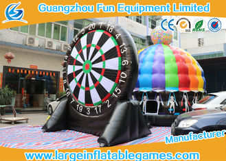 Single Dart Board Commercial Inflatable Football Games For Kids 4mH