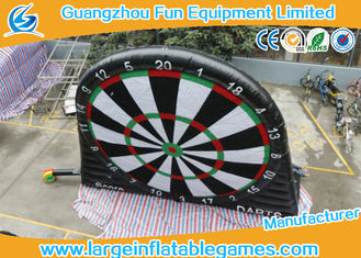 Giant Inflatable Soccer Darts , 6m High Single Side Inflatable Dartboard