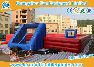 Large Inflatable Outdoor Soccer Field / Inflatable Football Court