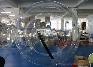 TPU / PVC Large Inflatable Games , Clear Water Walking Bubble Ball