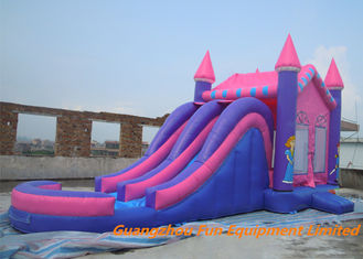 Safety Waterproof Inflatable Jumpers , Inflatable Water Slide Bounce House Rental