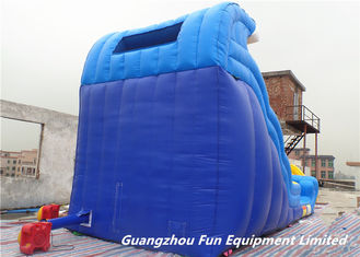 Diapositiva inflable comercial del certificado del CE con la pequeñas piscina/diapositiva de la piscina