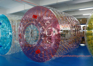 Bola inflable del agua del poliéter TPU del rodillo inflable enorme comercial del agua con CE