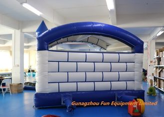 3D Sketch Tarpaulin Inflatable Childrens Bouncy Castle  , Kids Jumping Castle