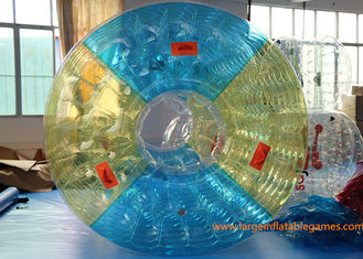 Bola inflable asombrosa modificada para requisitos particulares del parque de atracciones del rodillo del agua de TPU