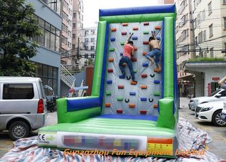 Customized Inflatable Sport Games , Rocky Mountain Deluxe Inflatable Climbing Wall