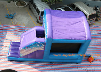 Castillo animoso inflable de salto inflable de la casa azul