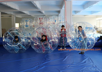 ASTM  1.5m Inflatable Bumper Ball Battle Football With Red Ropes