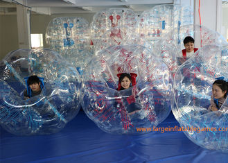ASTM  1.5m Inflatable Bumper Ball Battle Football With Red Ropes