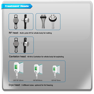 CE/FDA  Cryolipolysis fat freezing RF cavitation machine lowest  tempeature -15oC  for whole body treatment for spa use