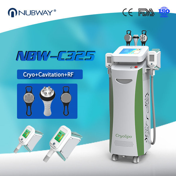 2016 newst!! cryolipolysis cavitaion and RF 3 in1 / cryolipolysis fat reduction salon beauty equipment