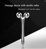 Handheld Microcurrent Facial Machine Anti Cellulite Silver Grey CE Certification