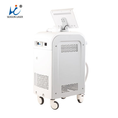 White Permanent Laser Hair Removal Machine High Power Painless For Wrinkle Removal