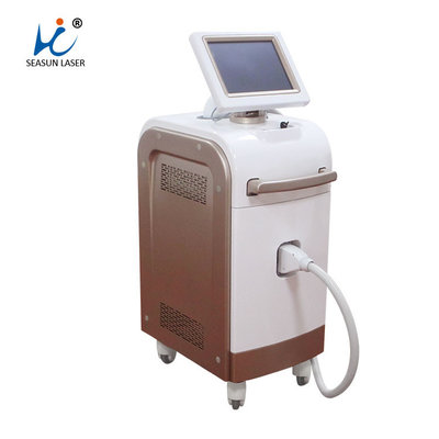 White / Grey Permanent Laser Hair Removal Machine For Skin Rejuvenation