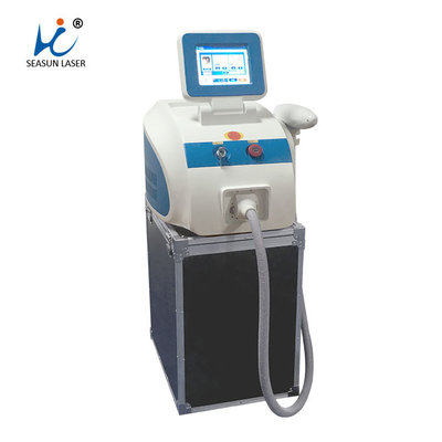 Fda Approved Q Switched Nd Yag Laser Machine , 10HZ Tattoo Laser Equipment